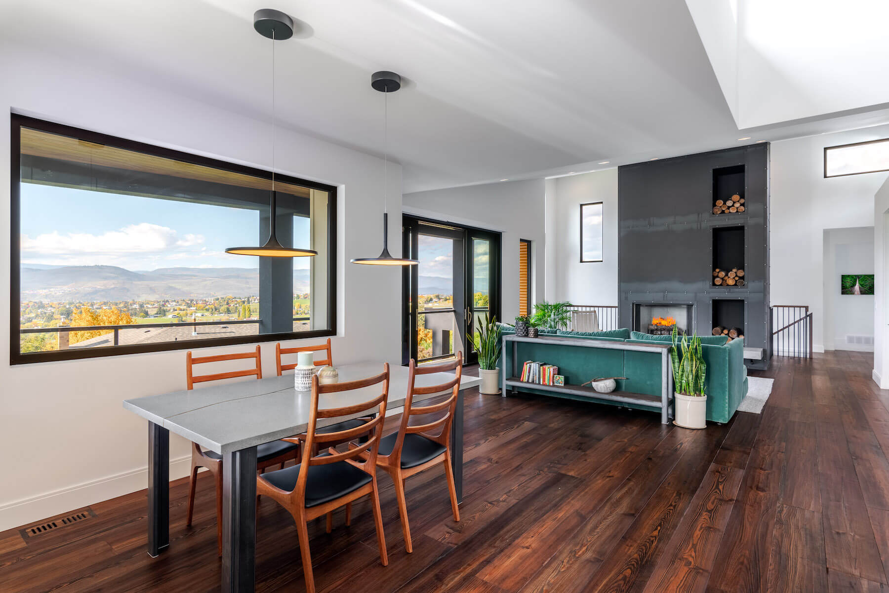 The V Project — Modern Fire Rebuild by a Vernon Custom Home Builder ...
