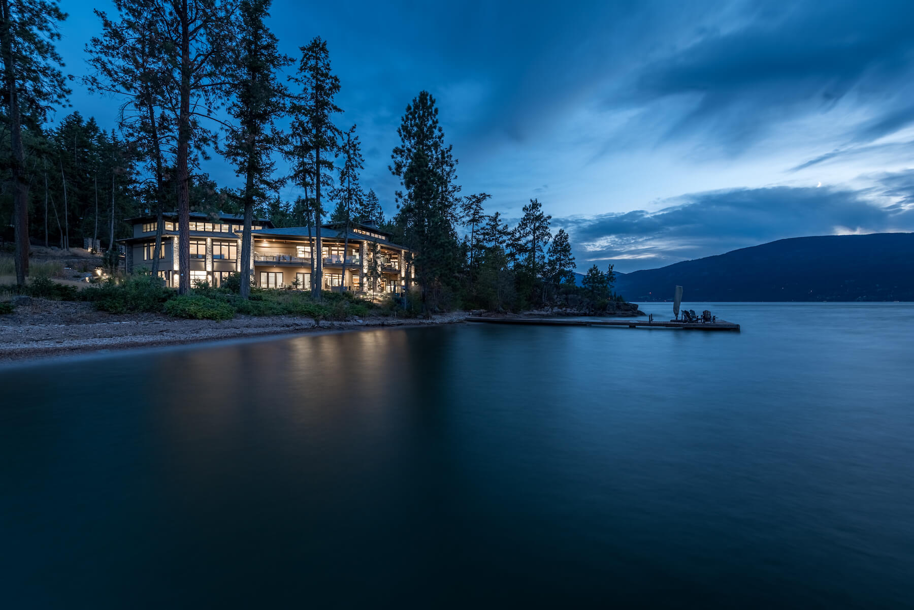 Boomerang Bay — Lakefront Estate by a Vernon Custom Home Builder ...