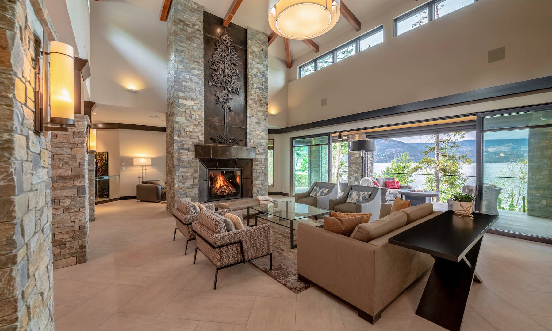 Boomerang Bay — Lakefront Estate by a Vernon Custom Home Builder ...